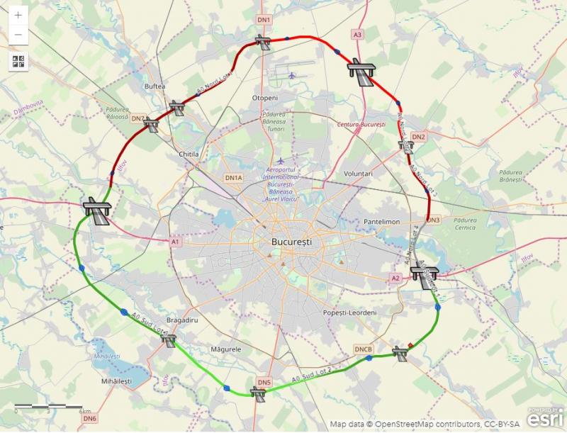 CNAIR a scos la licitație noi lucrări pentru A0, noua centură a Capitalei - News Bucuresti
