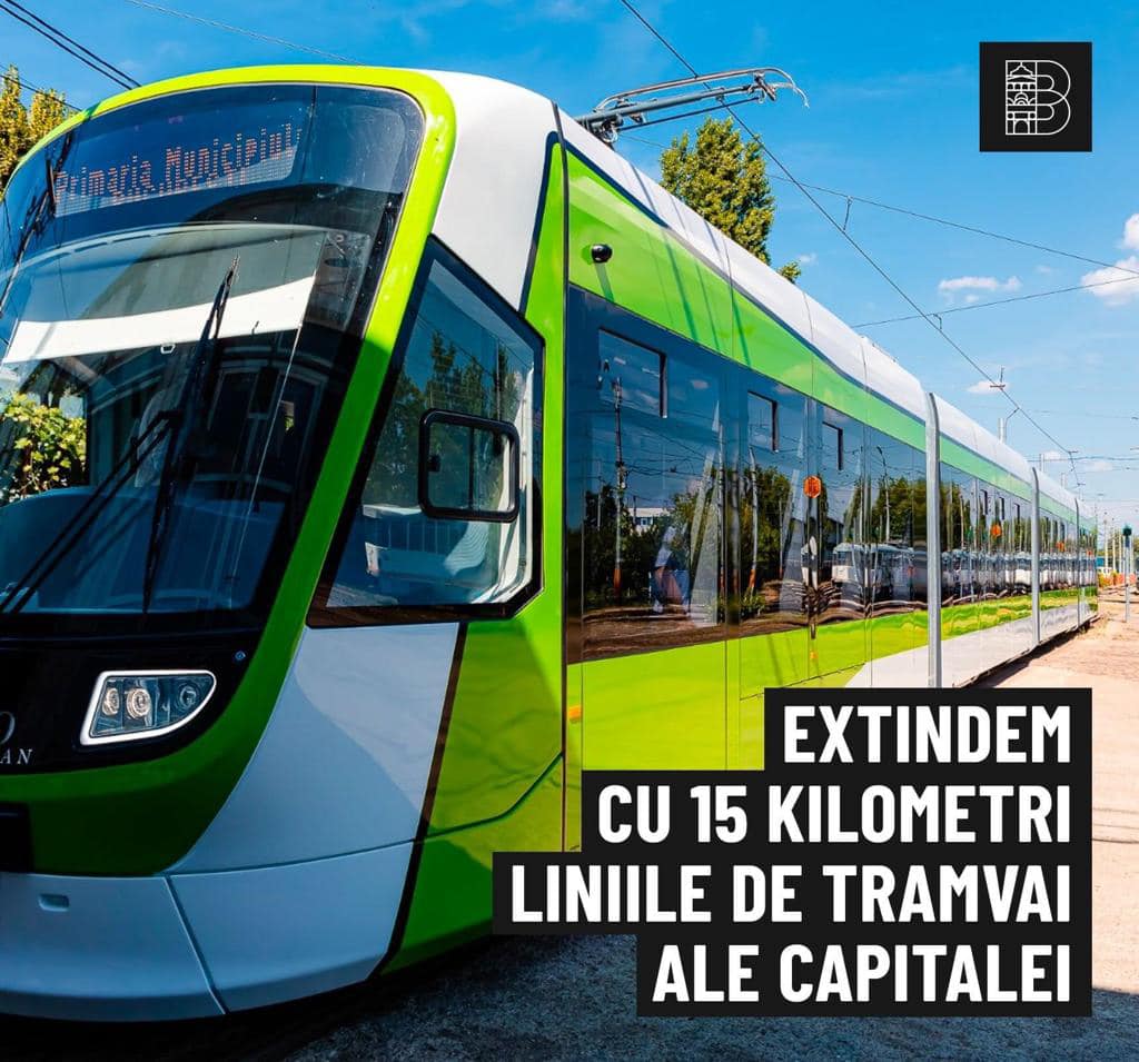 PMB, studii de fezabilitate pentru extinderea infrastructurii de tramvai în Capitală cu încă 15 ...