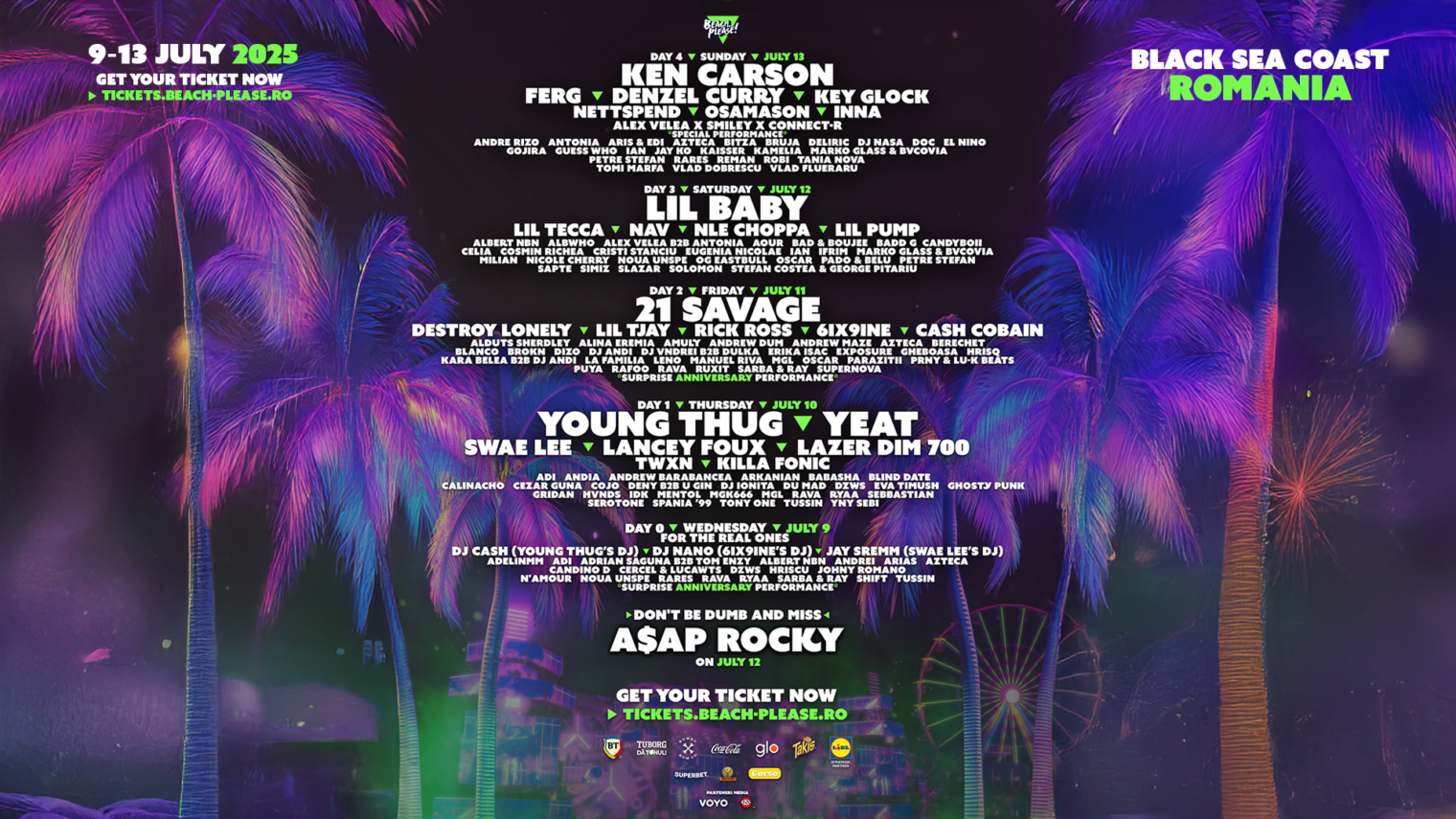 Beach, Please! lansează bilete de o zi/ Cele mai accesibile bilete sunt pentru ziua de joi ...